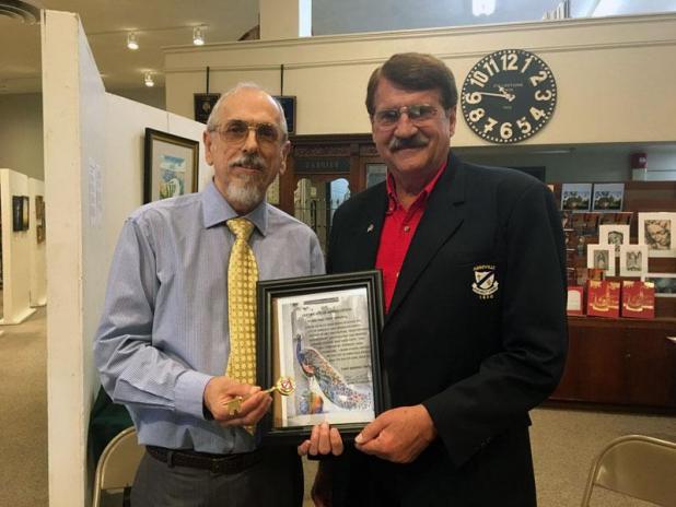 Mayard receives Key to City of Abbeville for contributions to art ...